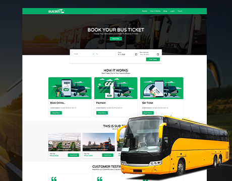 Bus365| Bus Reservation System | Bus Ticket Reservation System
