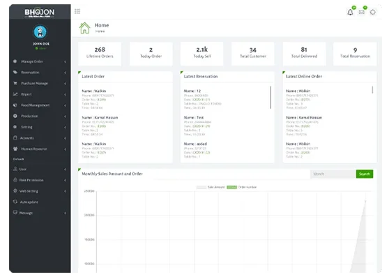 Bhojon - All-In-One Restaurant Management System with POS