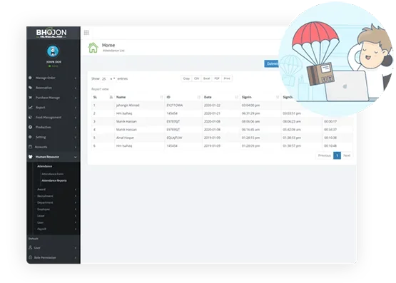 Bhojon - All-In-One Restaurant Management System with POS