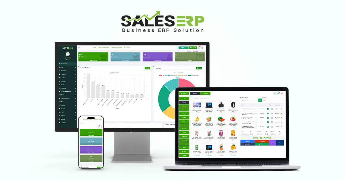 SalesERP -AI-Powered ERP Software For Small Business